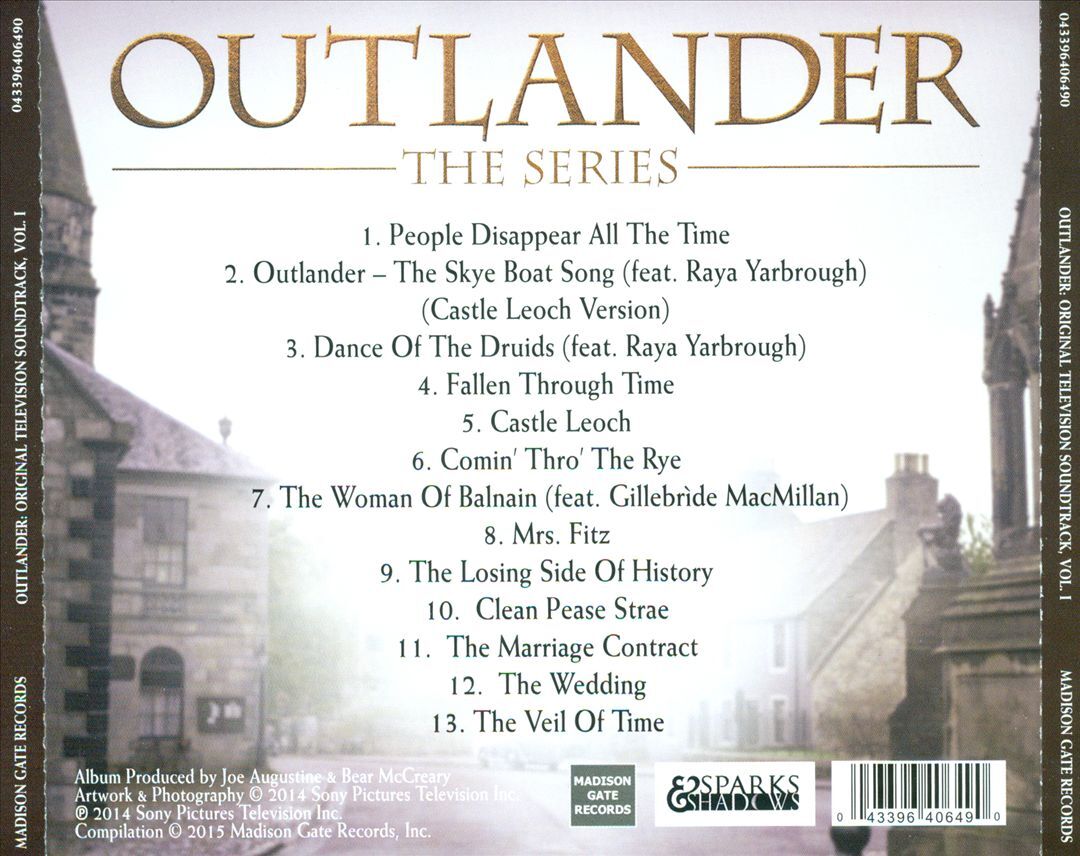 BEAR MCCREARY OUTLANDER: SEASON 1, VOL. 1 [ORIGINAL TV SOUNDTRACK] NEW ...