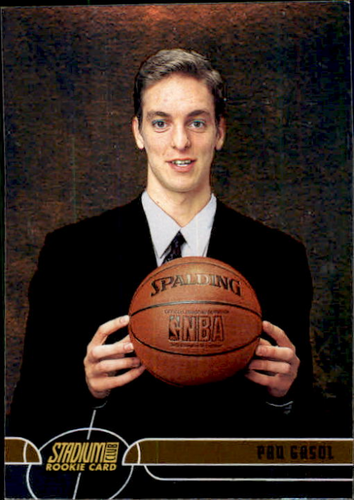B0370- 2001-02 Stadium Club #103 Pau Gasol RC - Nm-Mt (Carte Rookie) | eBay
