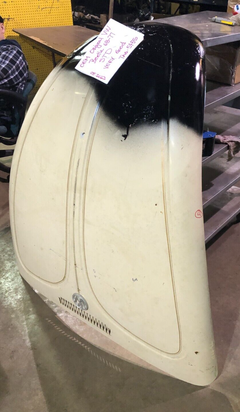 oem used VW Beetle Hood With Vents (fits 1968-1977 Beetle) | eBay