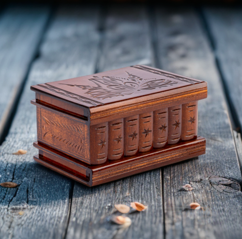 Puzzles Box, 3 Secret Compartments, Puzzle Box, Hidden Compartment ...