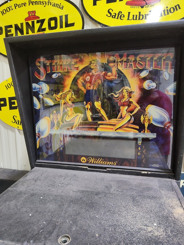 Vintage Williams Strike Master Shuffle Bowl Arcade Game 1991 Works | eBay