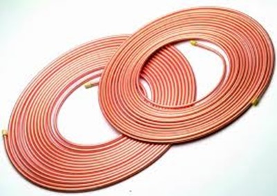 10mm Copper Pipe Microbore *1 METRE* GAS WATER LPG DIY PLUMBING CENTRAL ...