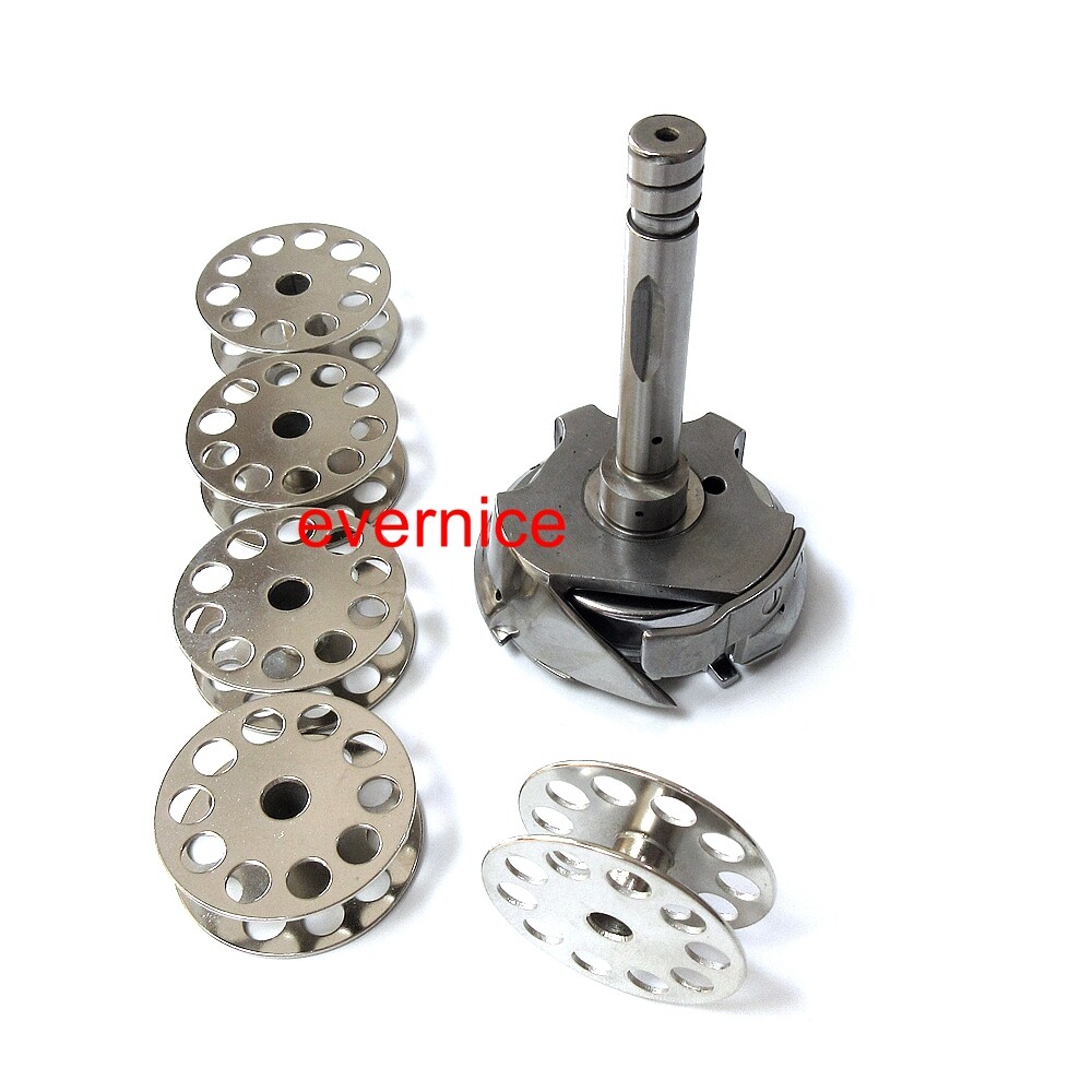 Large Rotary Hook #265093 265361+5 Bobbins For Singer 144W 145W Consew ...