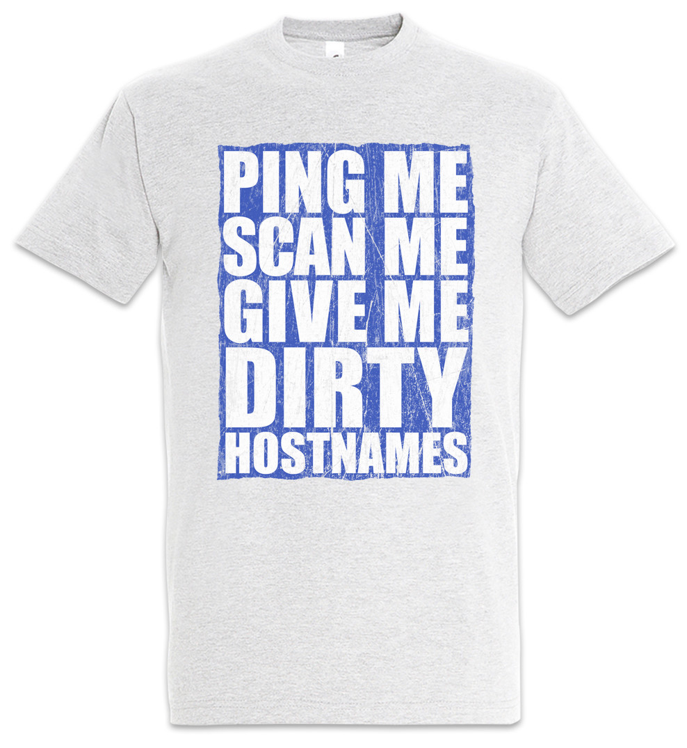 Ping Me, Scan Me T-Shirt Admin Host Computer Science Scientist It ...