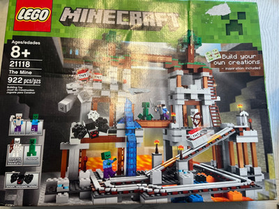 LEGO Minecraft: The Mine (21118) RETIRED original box 673419222792| eBay