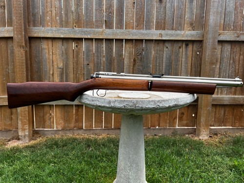 Vintage Benjamin Sheridan 397P .177 Nickel Plated Air Rifle- Wisconsin ...