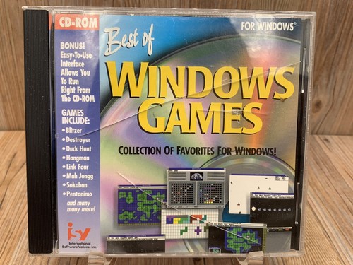 Best of Windows Games Vintage CD-ROM PC Computer Disc Rare 1996 | eBay