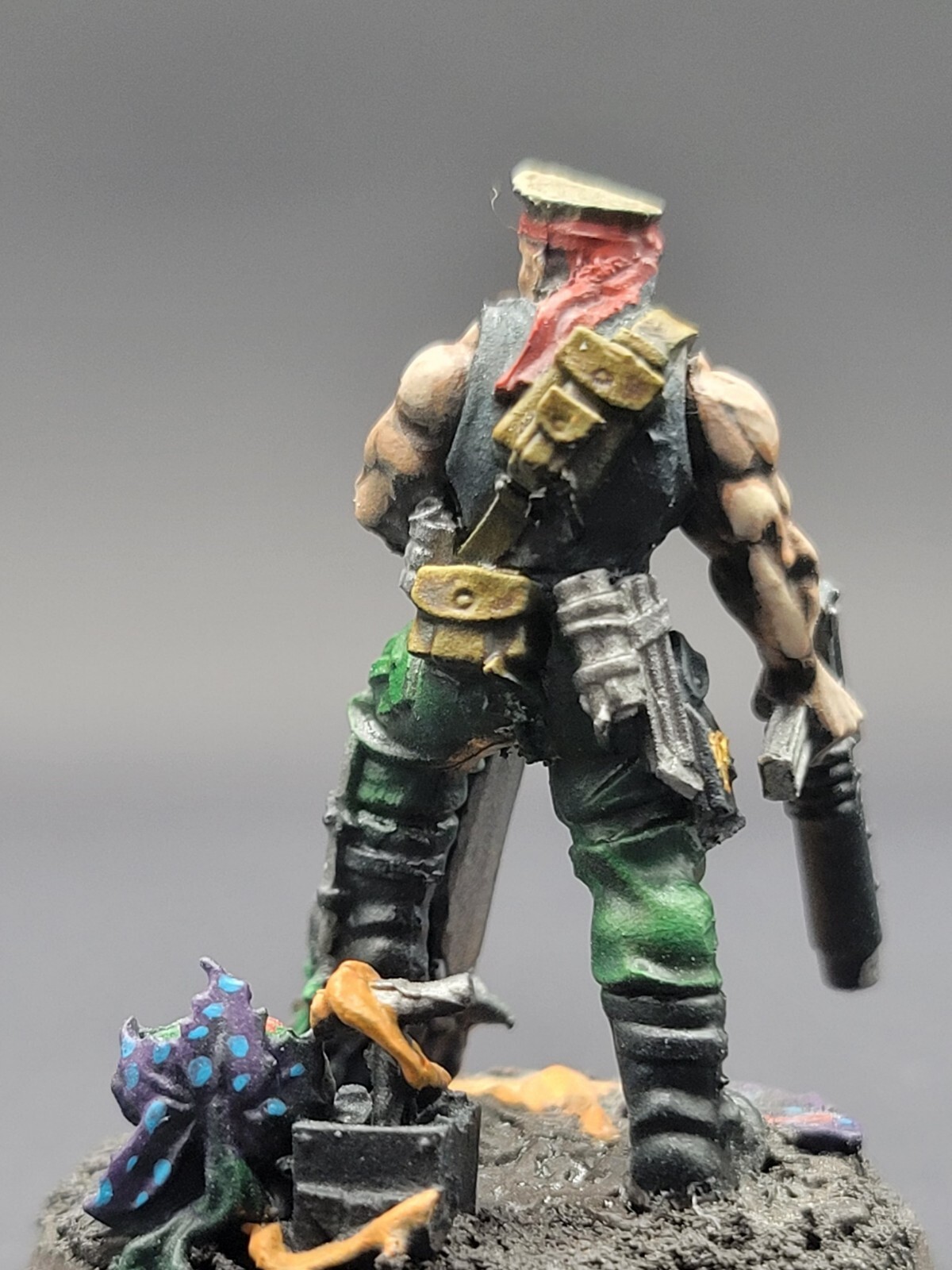 Warhammer 40K Professional Painted SLY MARBO Catachan Jungle Fighters ...
