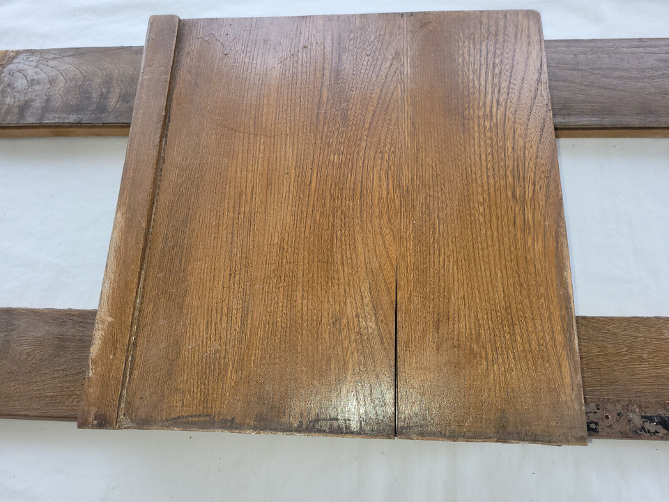 Antique Early Macey Barrister Bookcase Section Oak Door & Glass As Is ...