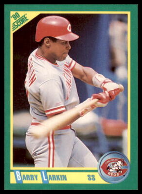 BARRY LARKIN CINCINNATI REDS #155 - SCORE 1990 MINT | eBay