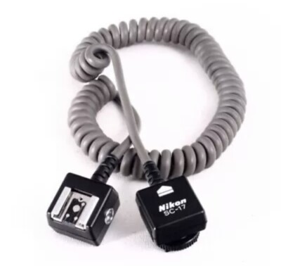 Nikon SC-17 Off-Camera Flash Extension TTL Hot Shoe Cord | eBay