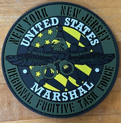 US Marshals Service - Vintage NY/NJ FTF Vinyl 4.0in - Genuine *Kokopelli Patch* | eBay