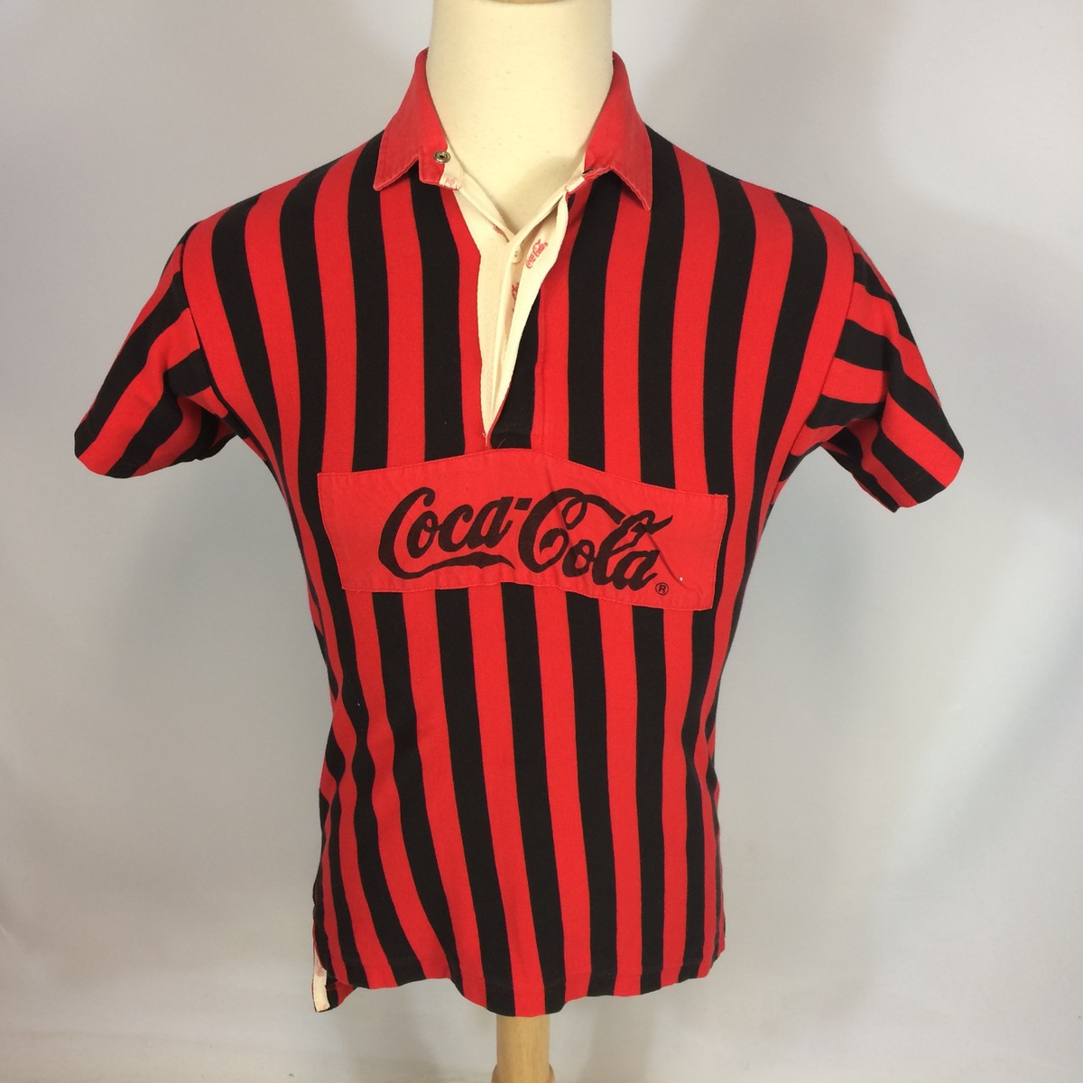 Vintage Coca Cola Polo Shirt Vintage 90s Coca Cola Rugby Polo Shirts