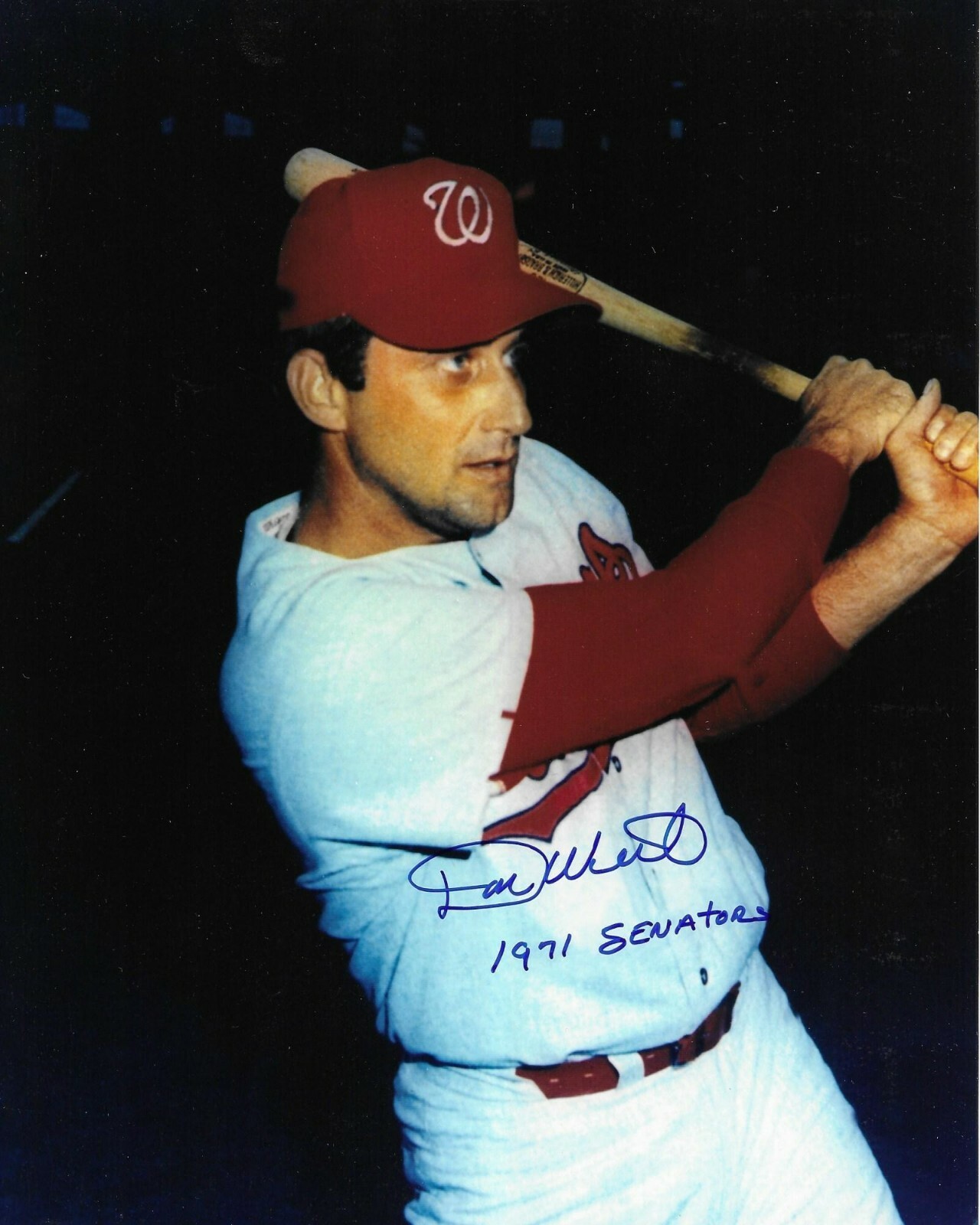 DON WERT Autographed Signed 8 x 10 Baseball Photo Washington Senators ...