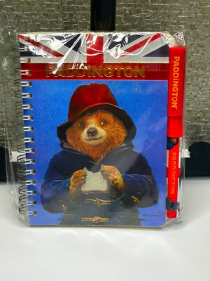 Paddington Bear A6 Notebook Red Pen Peru | eBay UK