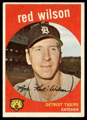1959 Topps Red Wilson Detroit Tigers #24 | eBay