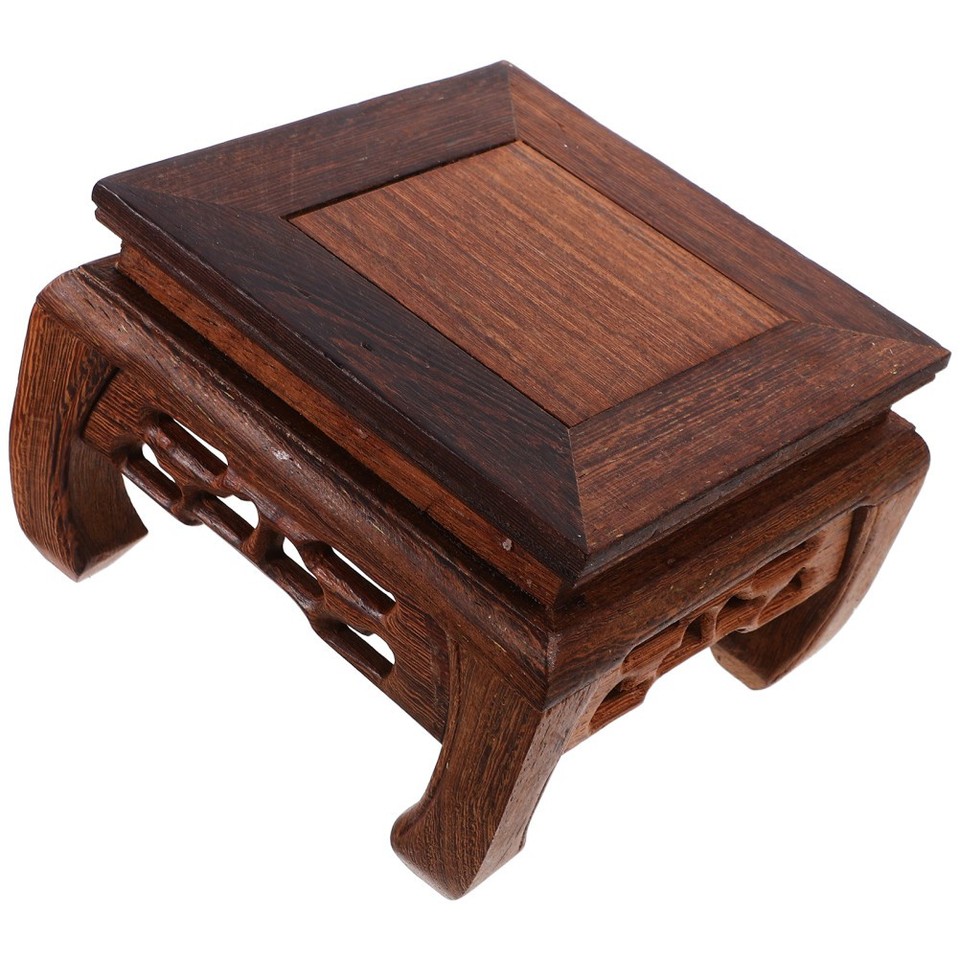 Wooden Plant Pot Holder Display Stand Potted Plant Riser For Home Decor ...