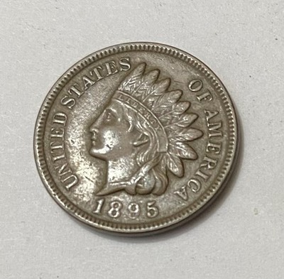 1895 Indian Head Penny - Higher Grade - Full Liberty | eBay