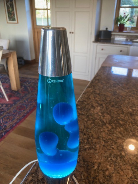 Original Mathmos Astro Lava Lamp in Rare Blue | eBay UK
