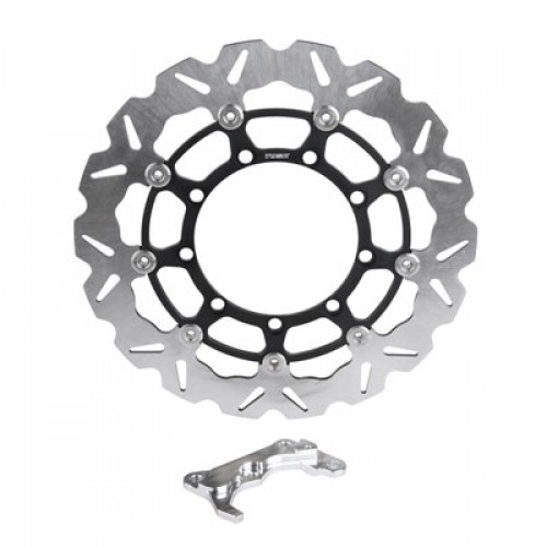 Tusk Oversized Floating Typhoon Brake Rotor Kit, Front 320mm K911-6309 ...