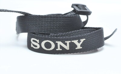 Sony Alpha Black Slim NEX Camera Neck Strap | eBay