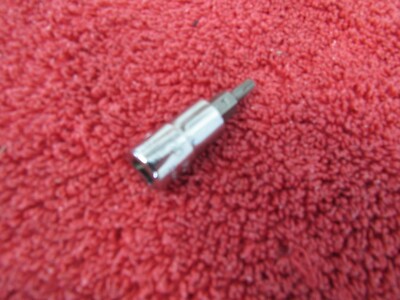 Snap On TTXR15E 1/4 Drive T15 Tamperproof Torx Socket - New | eBay