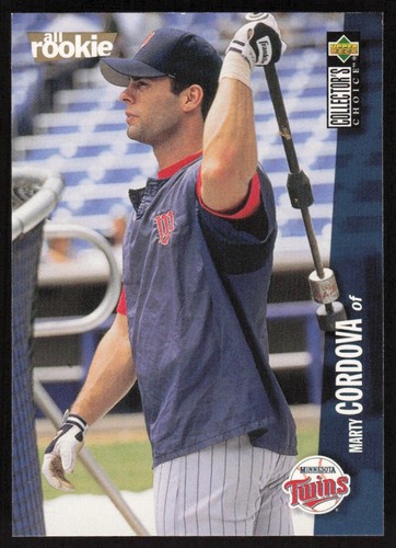 1996 Collector's Choice #199 Marty Cordova Minnesota Twins | eBay