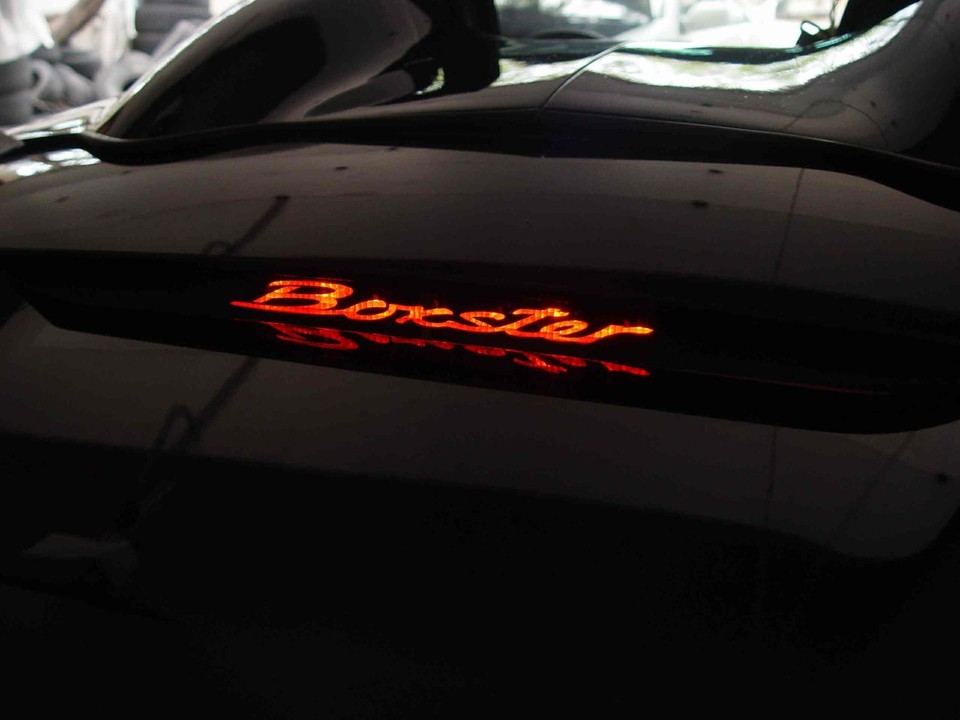 Porsche Boxster 981 S 3rd brake light decal 2013 2014 2015 2016 2017 | eBay