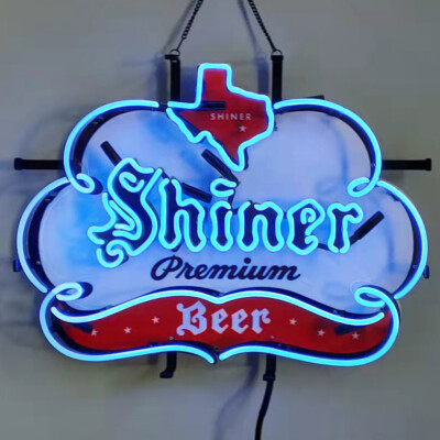 Shiner Bock Beer Neon Sign For Home Bar Pub Club Home Wall Decor 19x15 ...