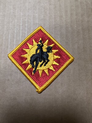 US Army 115th Field Artillery Brigade Patch Insignia Full Colored 2.5 ...