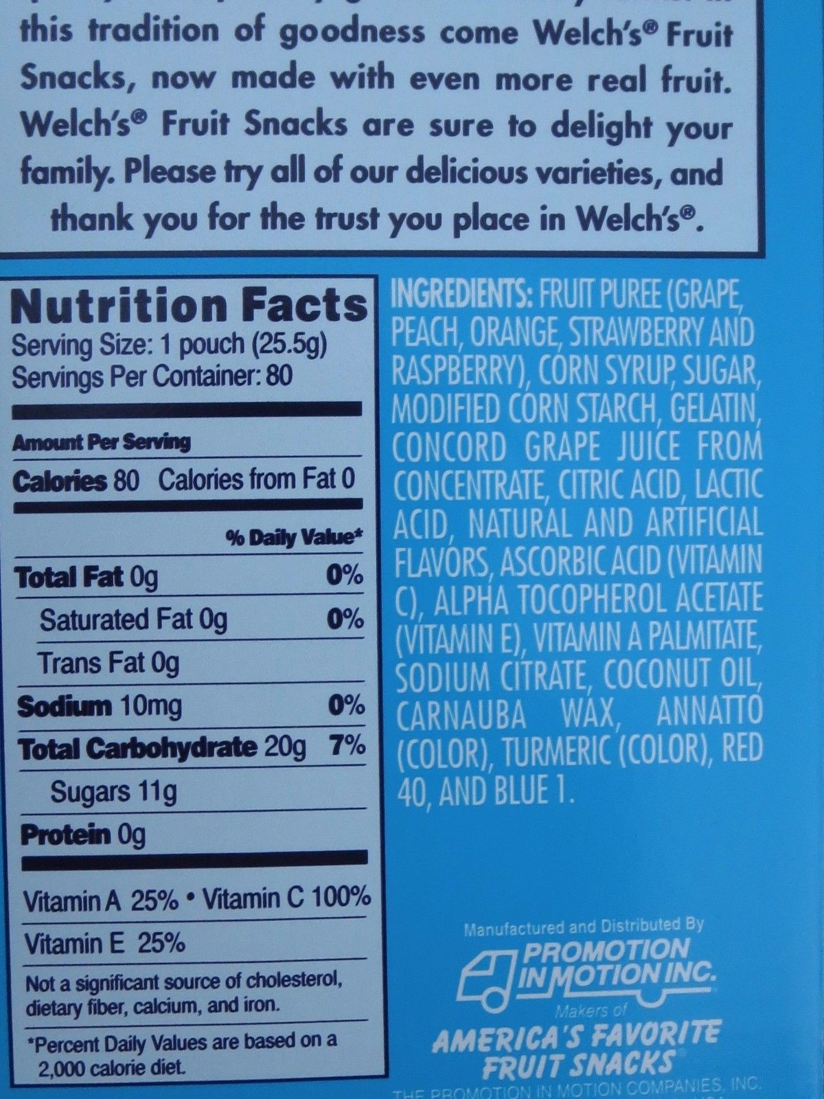 Welch's Mixed Fruit Snacks 0.8 oz 90 Count Jumbo Box 34856121237| eBay