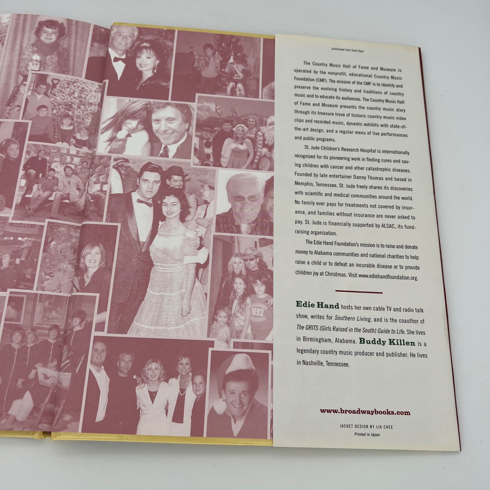 Country Music Christmas Cookbook Eddie Hand Buddy Killen w/ 15 Track CD 9780767923163| eBay