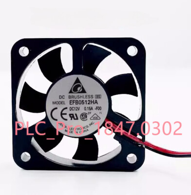1PCS NEW Delta EFB0512HA 5010 12V 0.15A 5CM 3pin Cooling Fan Fast ...