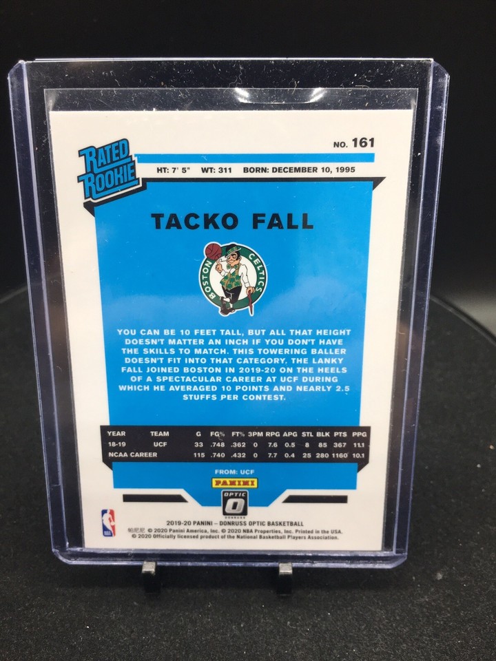2019-20 OPTIC TACKO FALL RC ROOKIE CARD Boston Celtics | eBay