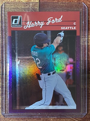 2023 Donruss Baseball #255 Harry Ford Retro Holo Purple RC | eBay