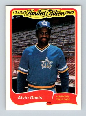 1985 Fleer Limited Edition #7 Alvin Davis | eBay
