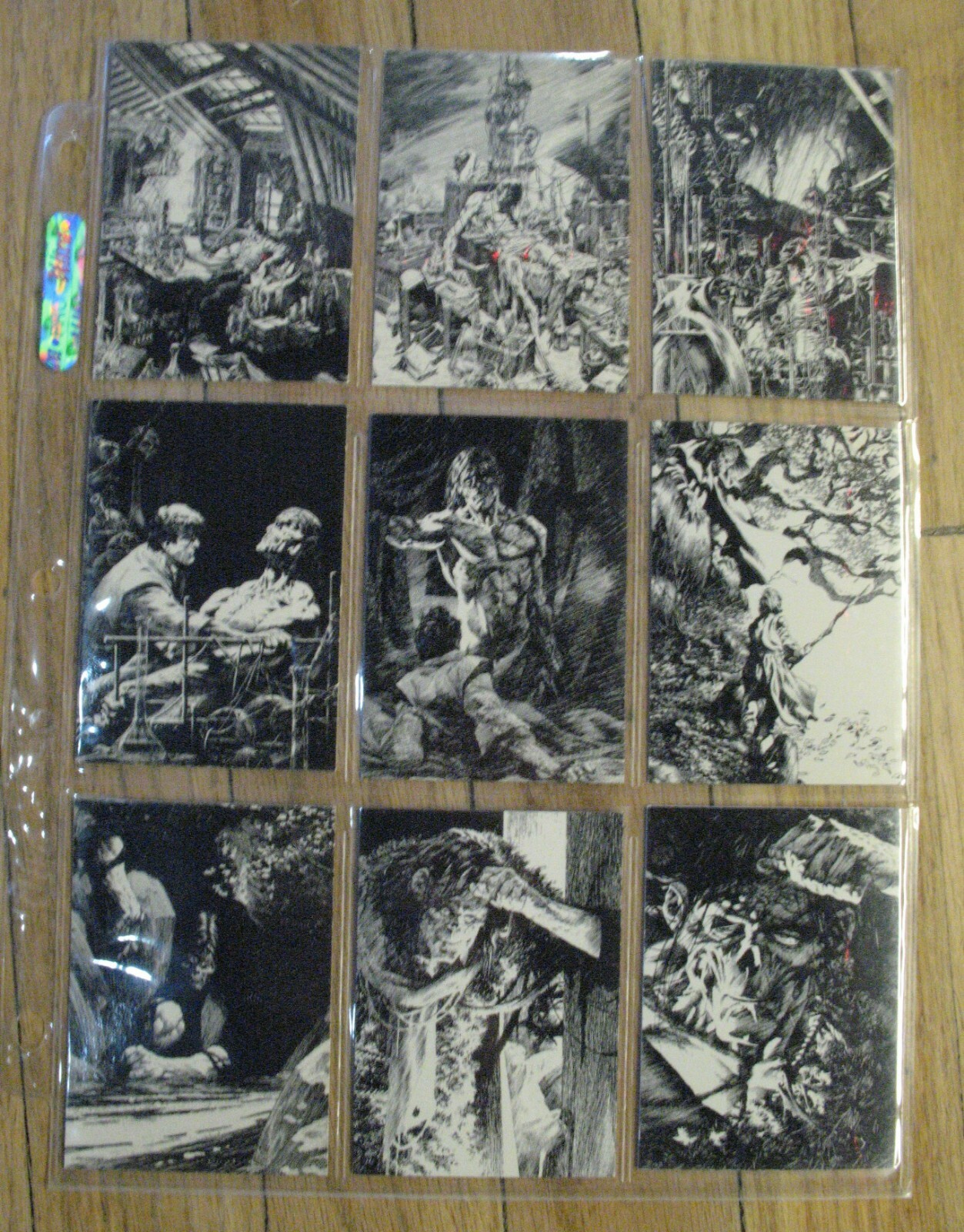 Lot 70+ Vintage Bernie Wrightson Trading Cards FPG FRANKENSTEIN Holo ...