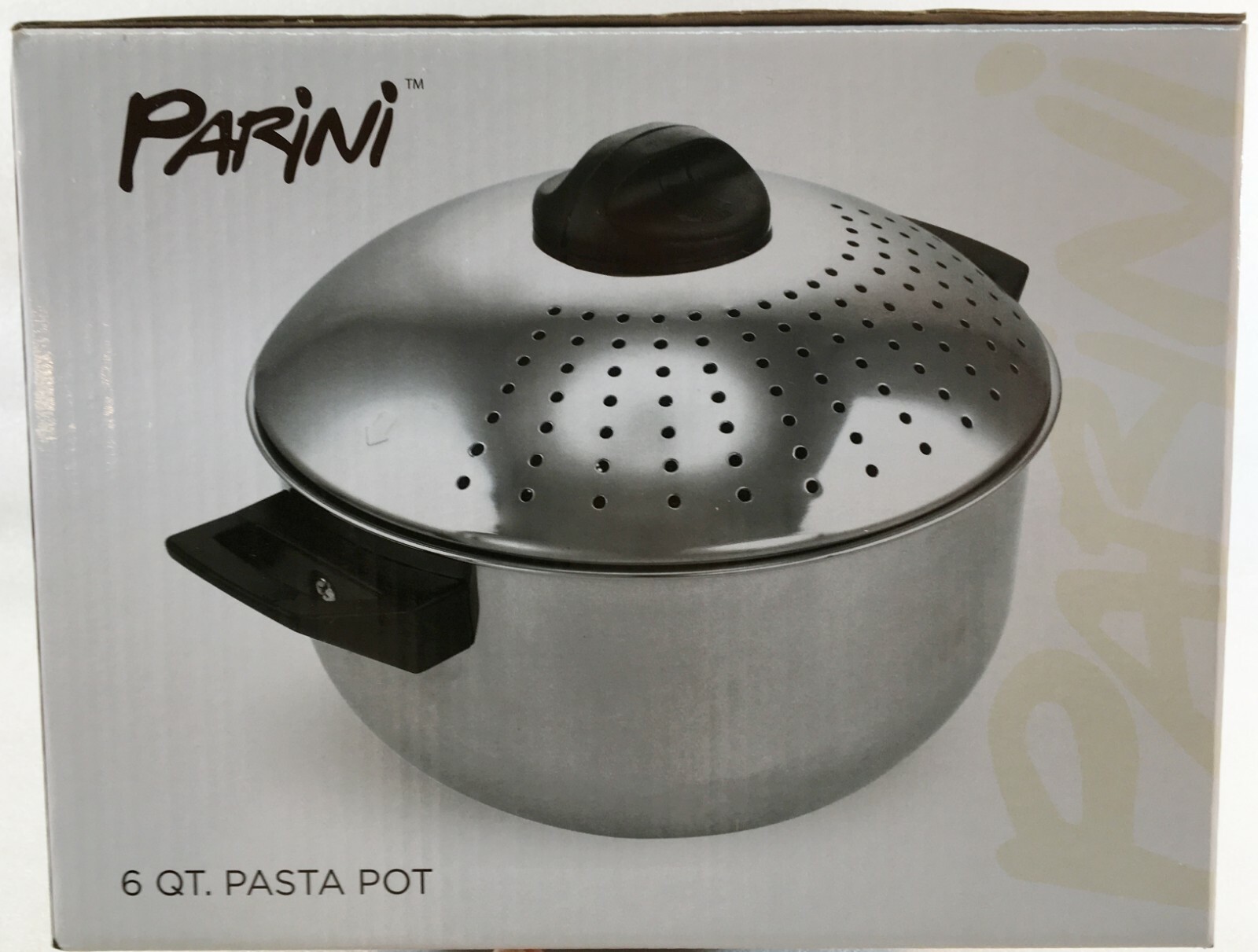 Parini 6 qt Stainless Steel Pasta Pot New in Box | eBay