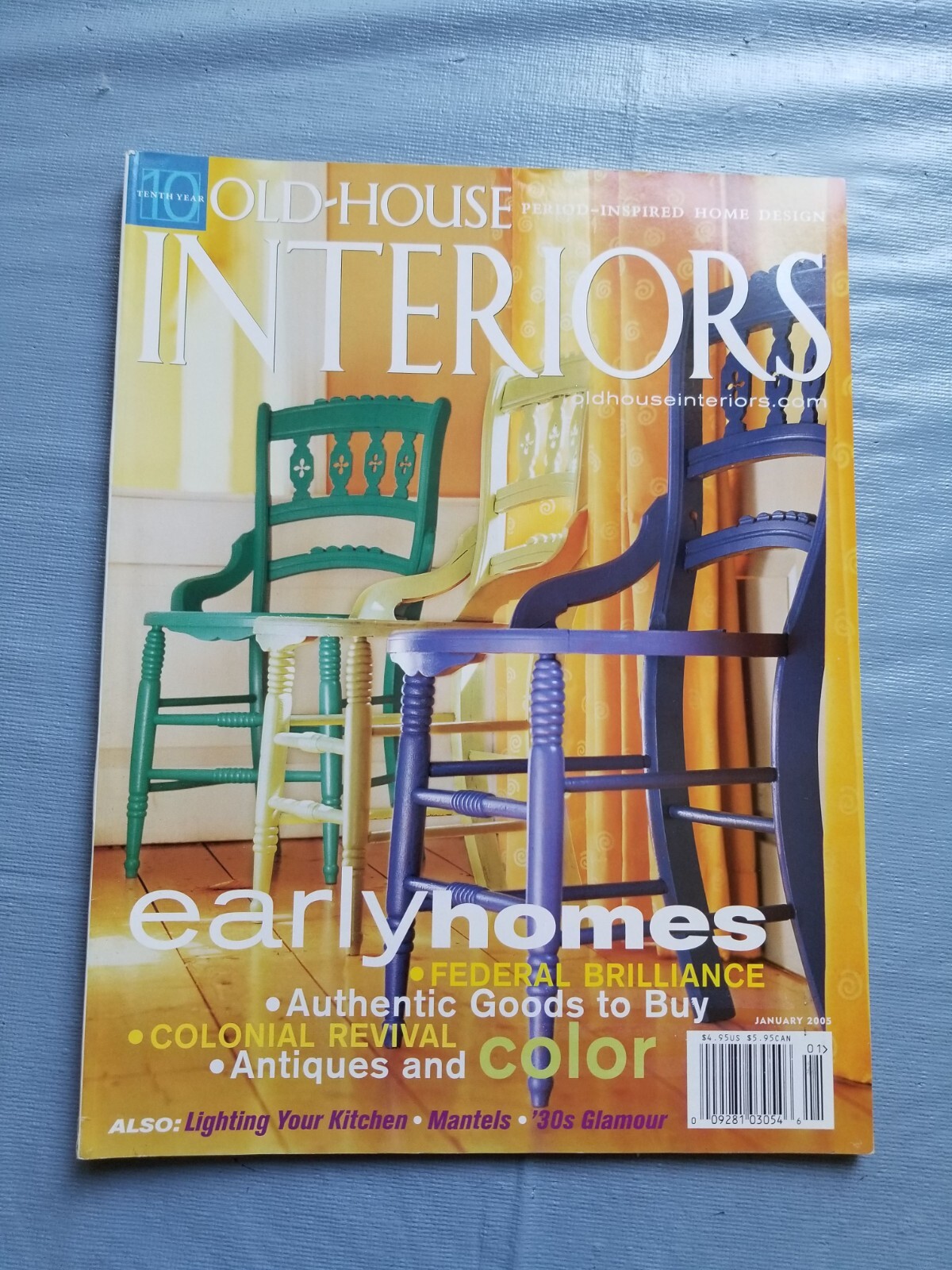 Old House Interiors January 2005 Colonial Revival/Lighting Your Kitchen ...