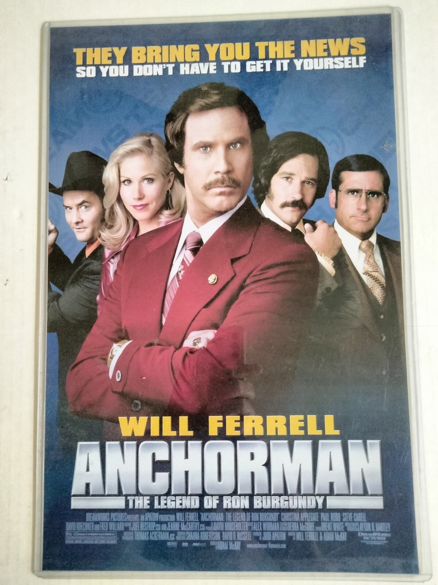 Anchorman 1 Movie Poster Anchorman Die Legende Kehrt Zurück,1