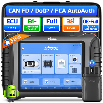 XTOOL IP900BT Wireless Car Diagnostic Tool OBD2 Scanner ECU Coding Bidirectional | eBay UK