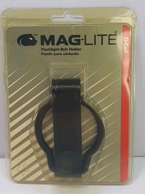 Vtg Maglite D CELL Flashlight Belt Holster Ring Holder ASXD036 Black ...