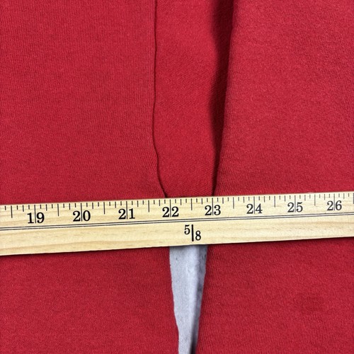 Vintage 90s Russell Athletic Blank Red Hoodie Pullover Womens size ...