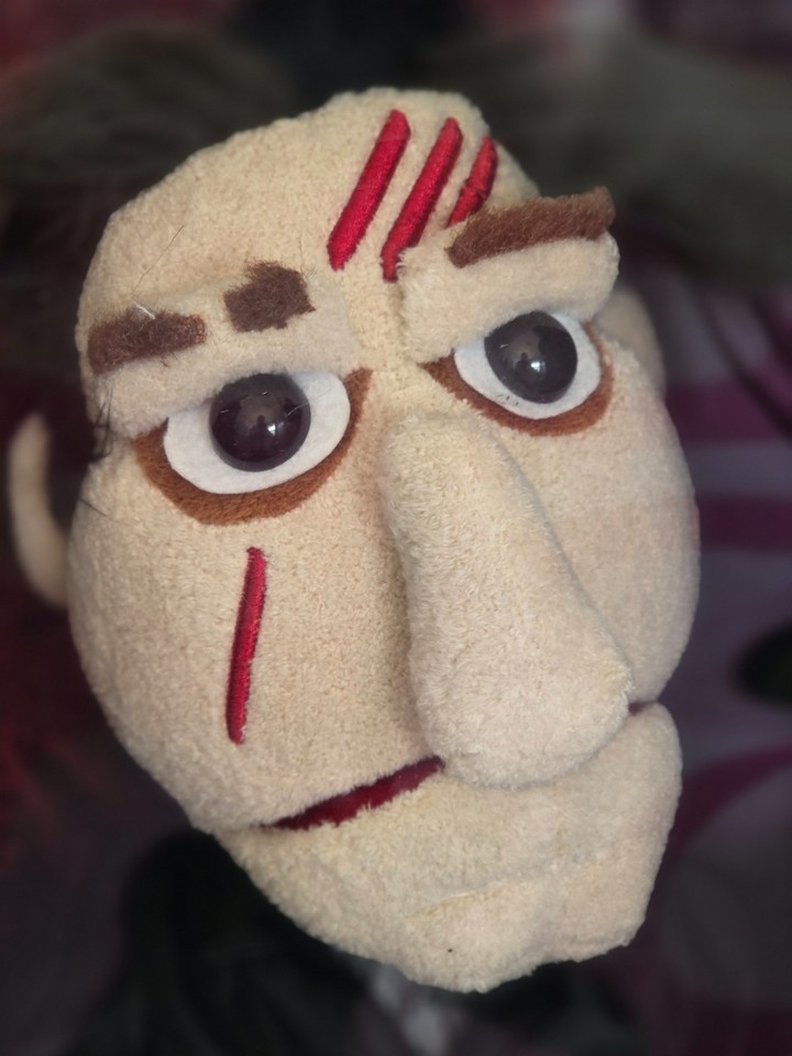 ANGEL SMILE TIME Battle Damaged Angel Puppet Plush Limited Edition Doll ...