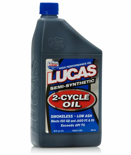 Lucas 2 Cycle Semi Synthetic Motor Engine Oil 1qt Polaris PRO XR 440 04 ...