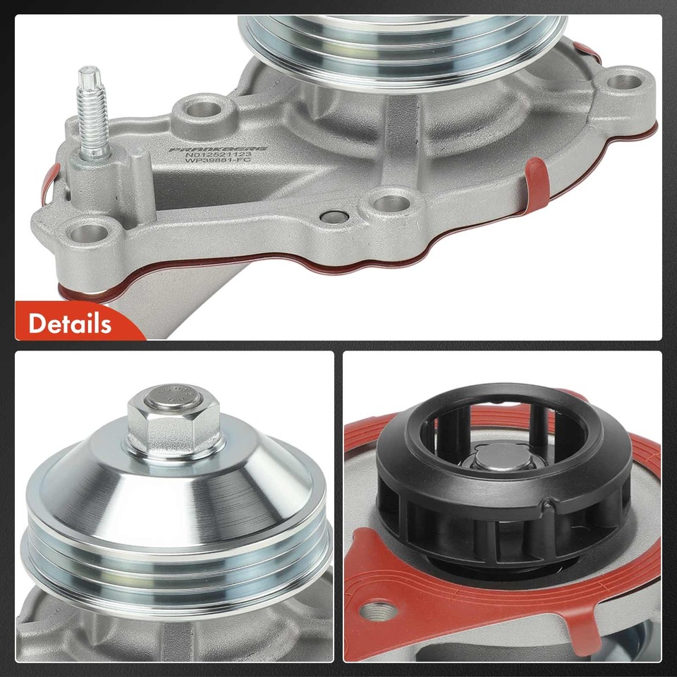 Water Pump Coolant Pump For Citroën C3 II C4 C5 DS3 Opel Combo ...