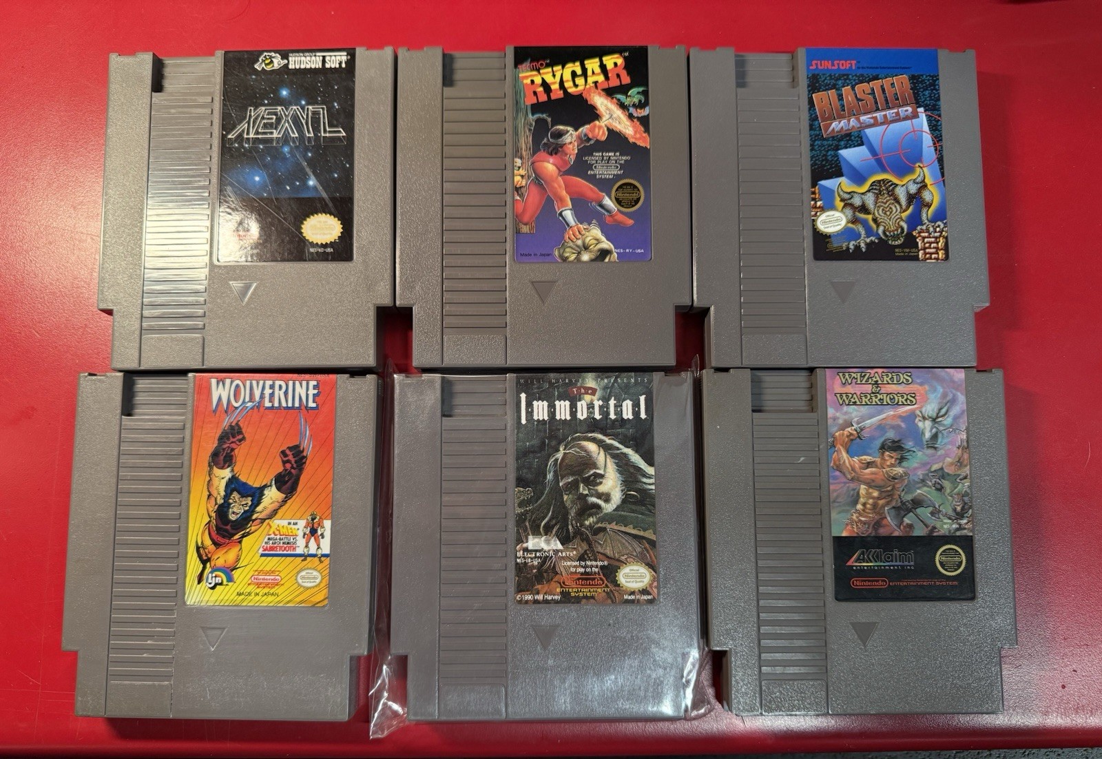 NINTENDO NES GAME LOT OF 6 GAMES ALL TESTED AND WORKING | eBay
