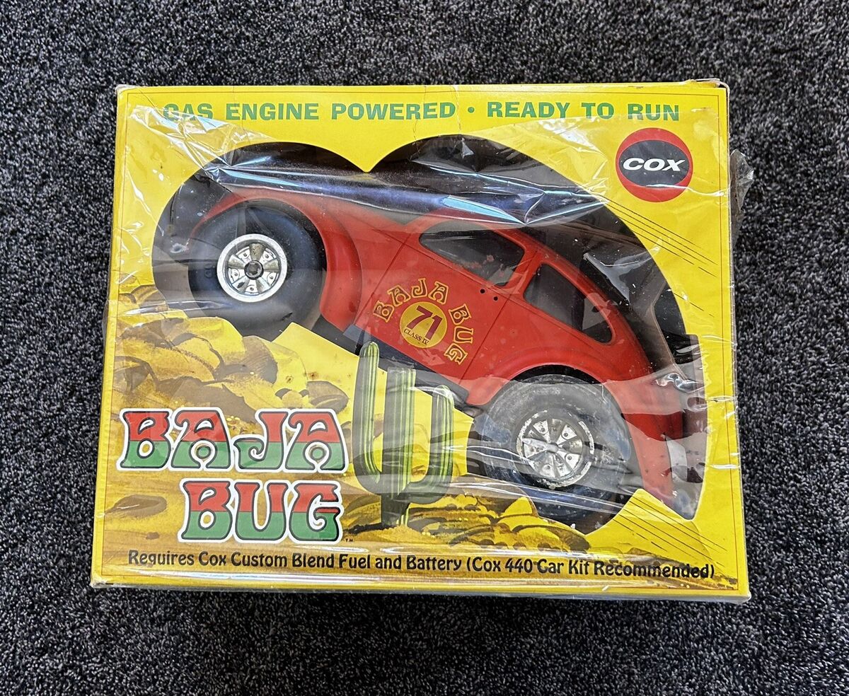 Cox 1970 VW Baja Bug Gas Powered Tether Car Testors Cox 1970 VW Baja Bug Gas Powered Tether Car Testors
