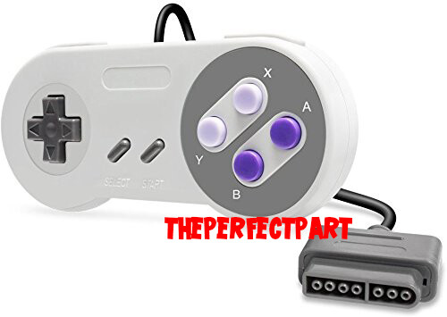2 FOR New Super Nintendo SNES System Console Replacement Controller 6FT ...