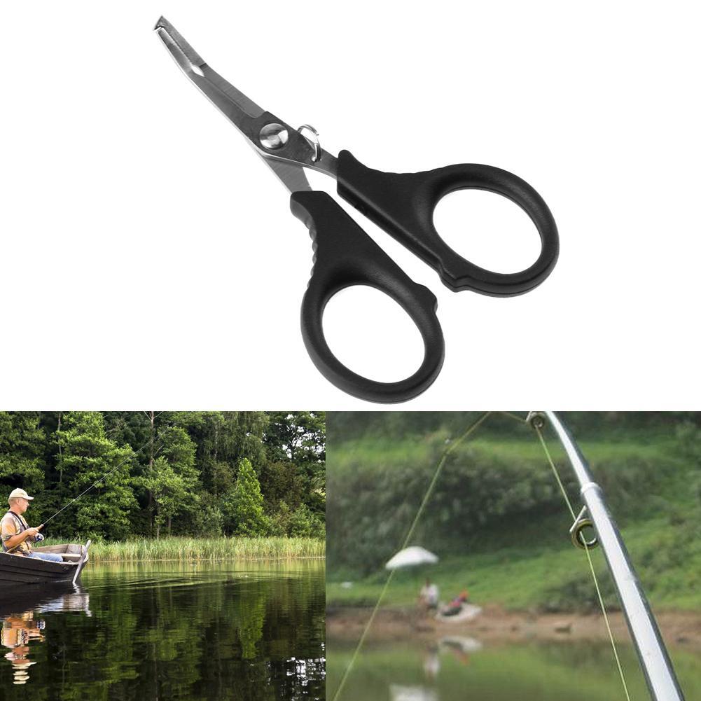 Fishing Pliers Hook Remover Fishing Line Cutter Scissor Fishing Tackle ...